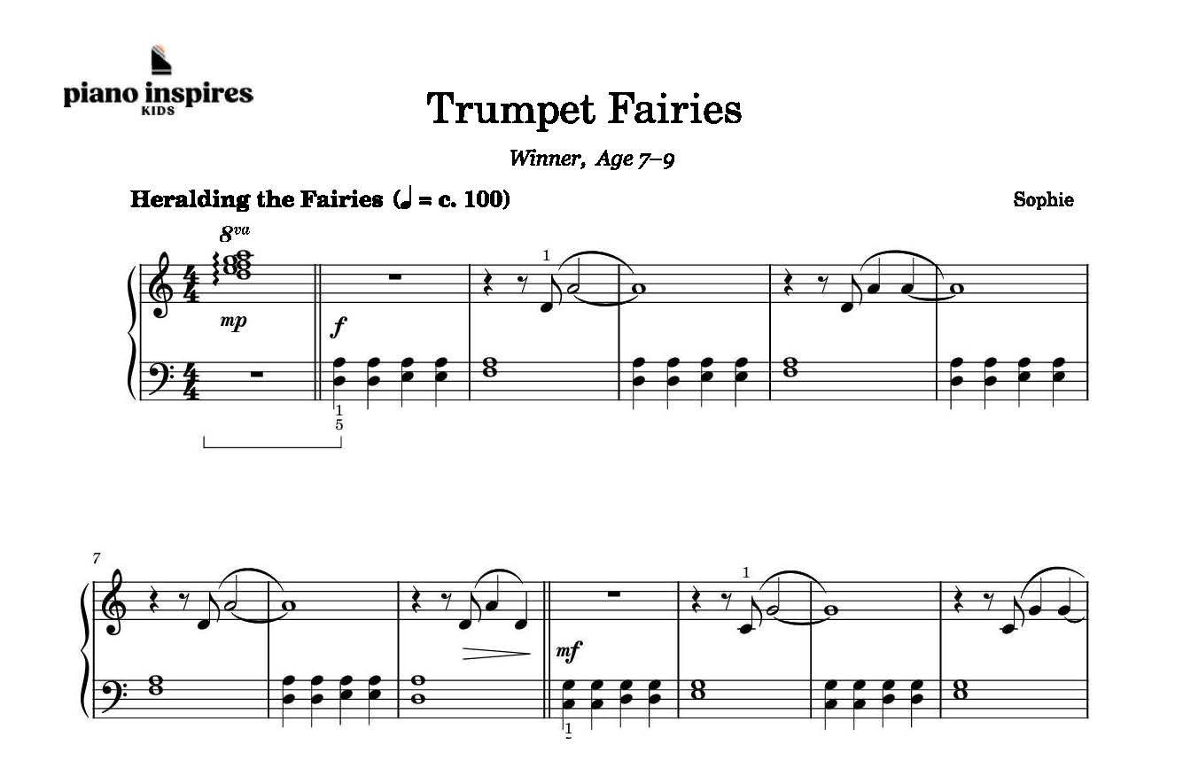 New Music - Piano Inspires Kids